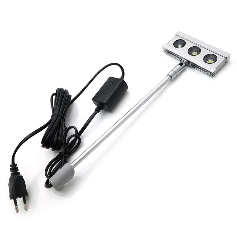 LED Spot for roll-up, silver, 9W | Danish Sign Export