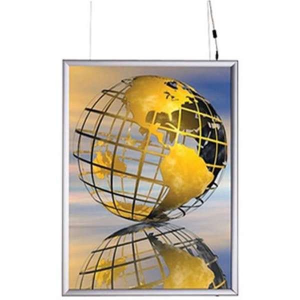 LED Light box A2 Double sided - vertical | Danish Sign Export